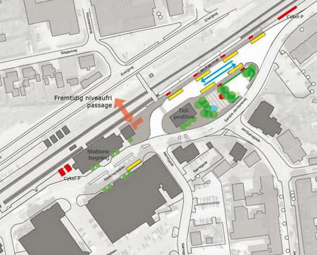 Ny busterminal til Haslev Station – nu er det ganske vist - Faxe Netavis
